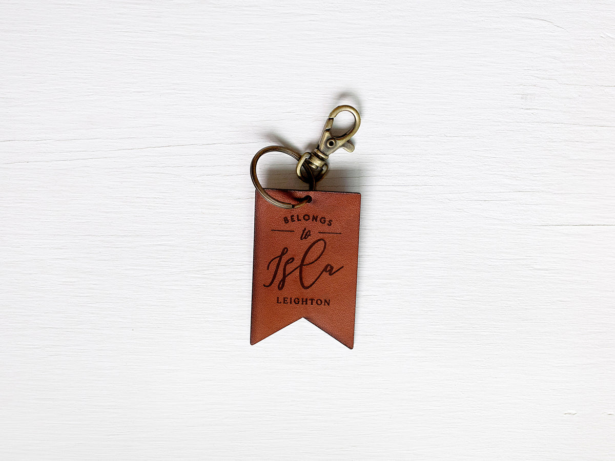 Shop Leather Keychains | Gladfolk