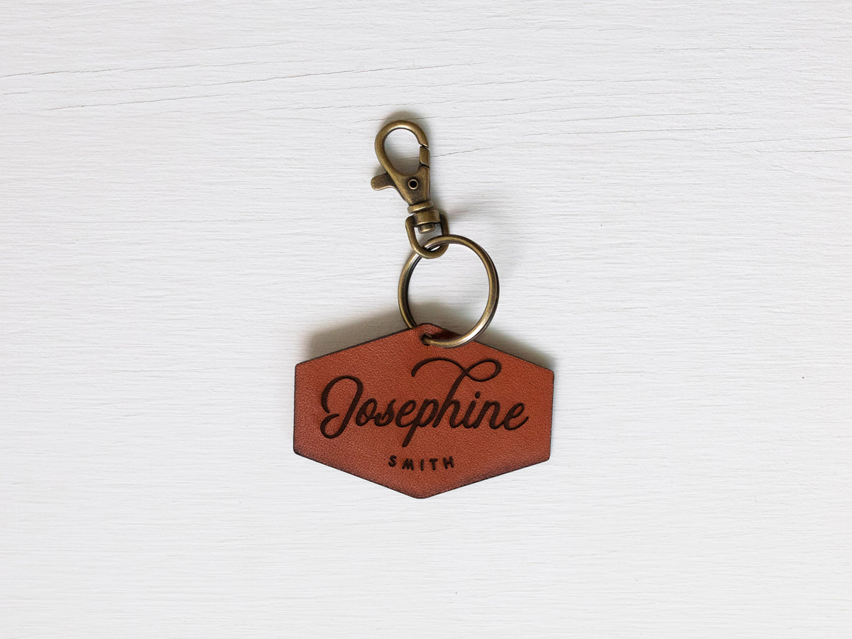 Shop Leather Keychains | Gladfolk